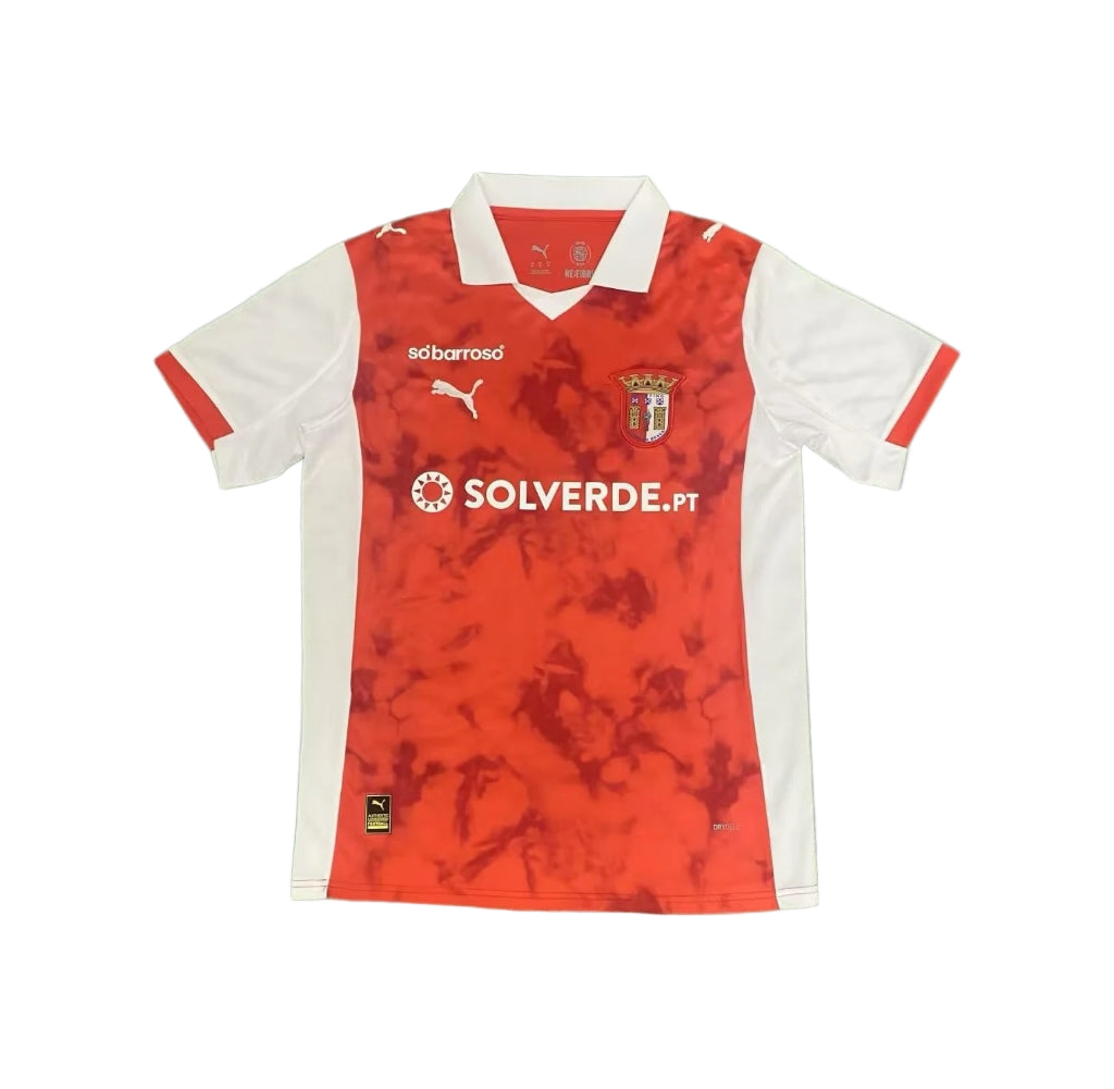 SC Braga 2025-2026 Home Kit – FootyCrew