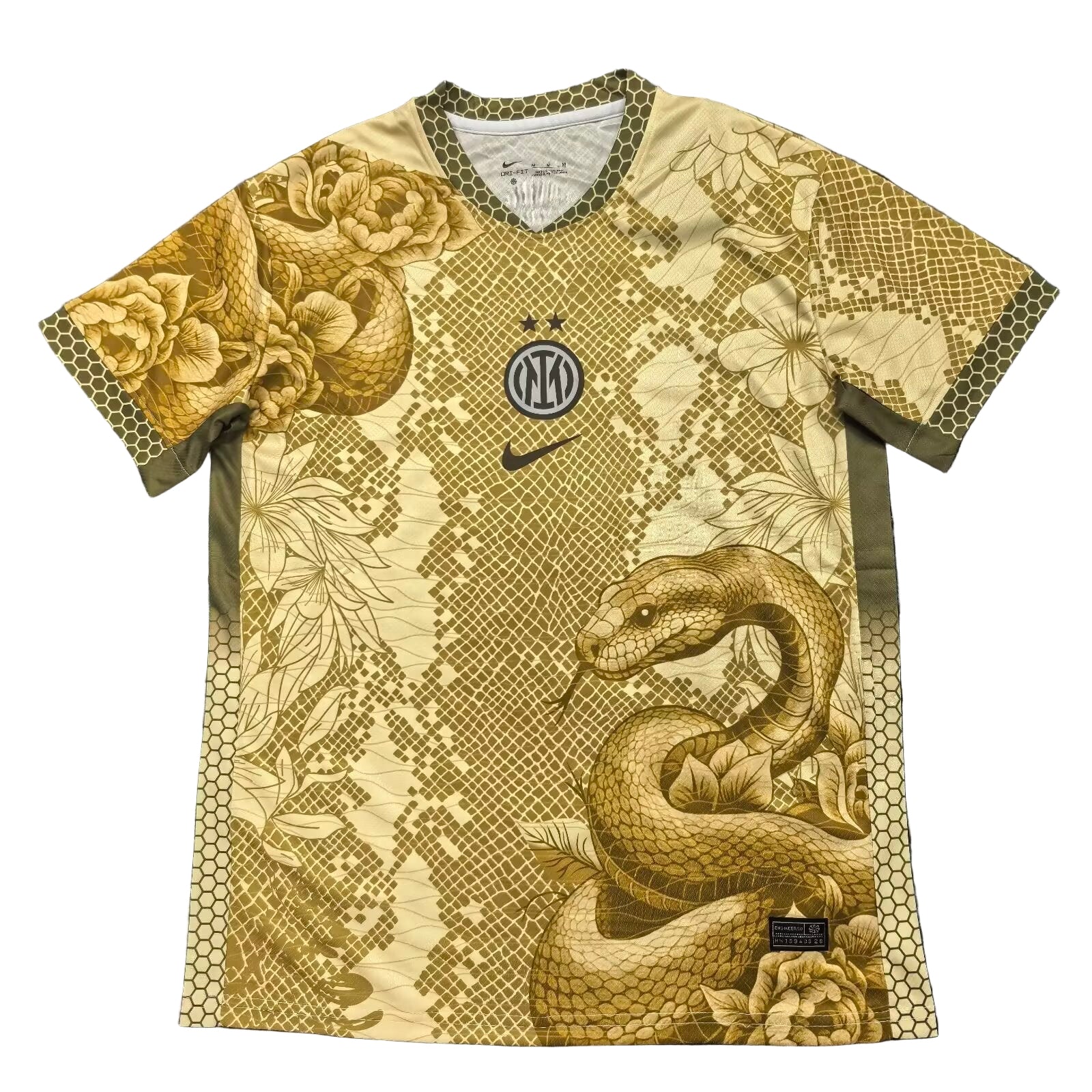 Inter Milano 2025-2026 Golden Snake Special Kit – FootyCrew